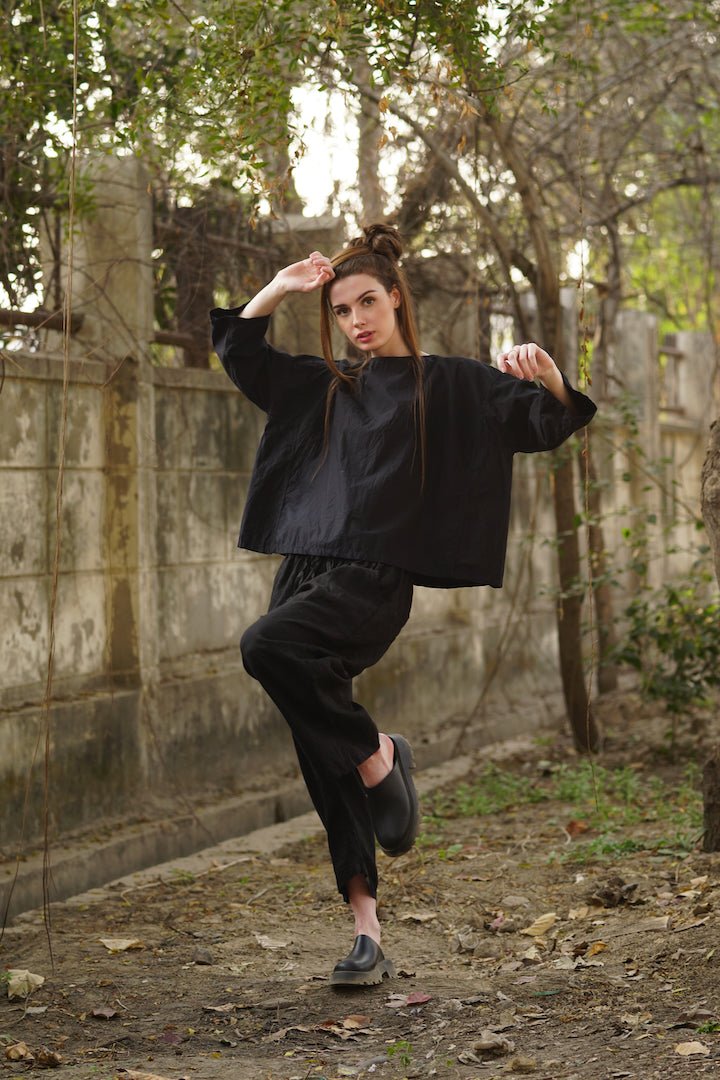 Dominique Top - Cotton Twill